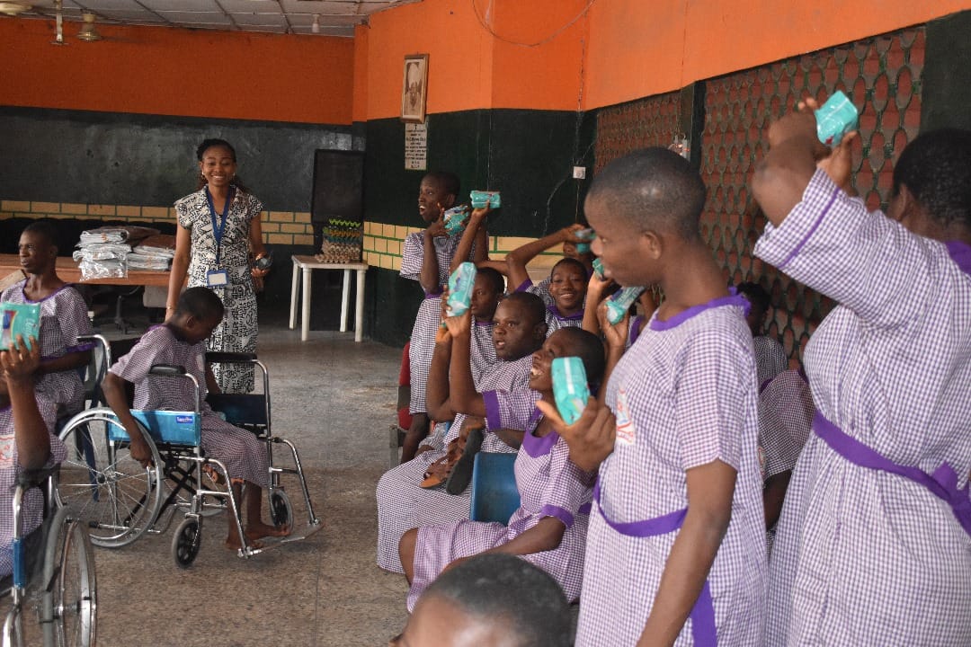 On Monday, 27th of November, 2023, HDI Foundation distributed pads to ...